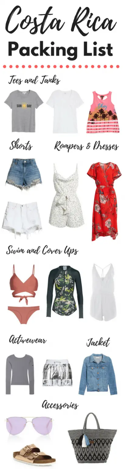 The Ultimate Costa Rica Packing List - Tear Free Travel
